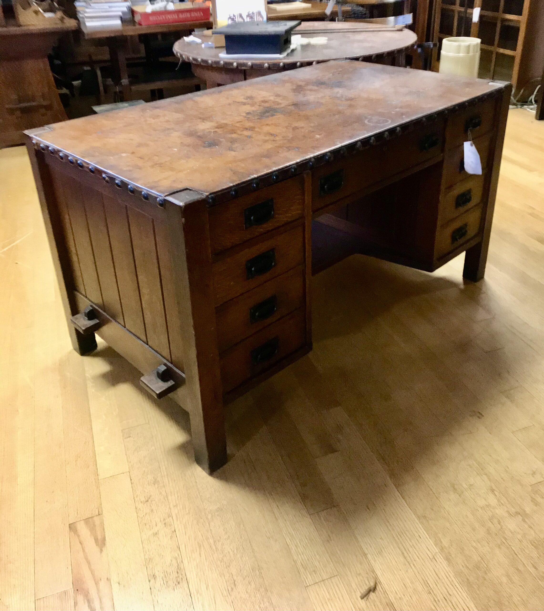 ***SOLD*** Antique SUPERB Gustav Stickley Desk from circa 1902 with ...