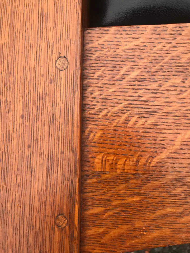 LIMBERT Morris Chair - SUPERB OAK Stickley era - w7190 - joenevo