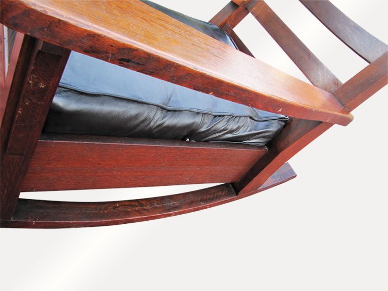 Superb Large Limbert Arm Rocking Chair. W2589 - joenevo